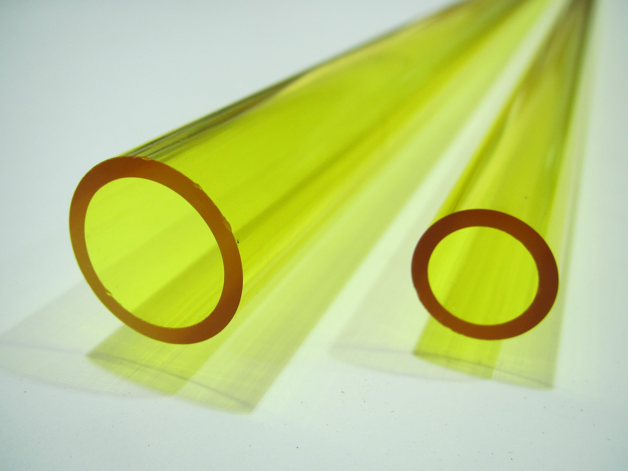 TINTED YELLOW TUBE – Ying Kwang Acrylic Trading